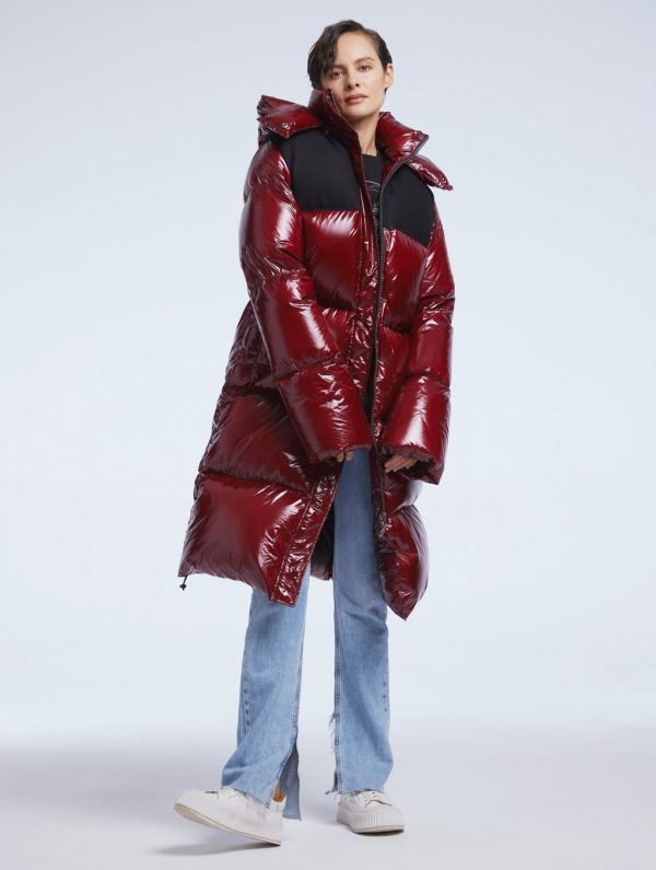 Shining Laxity-Fit Hooded Puffer Jacket – KHOKHAR LEATHERS