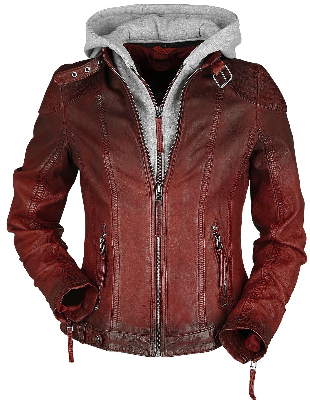Hooded Leather Jackets – KHOKHAR LEATHERS